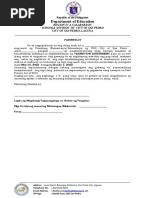 Example of Solicitation Letter Filipino | PDF