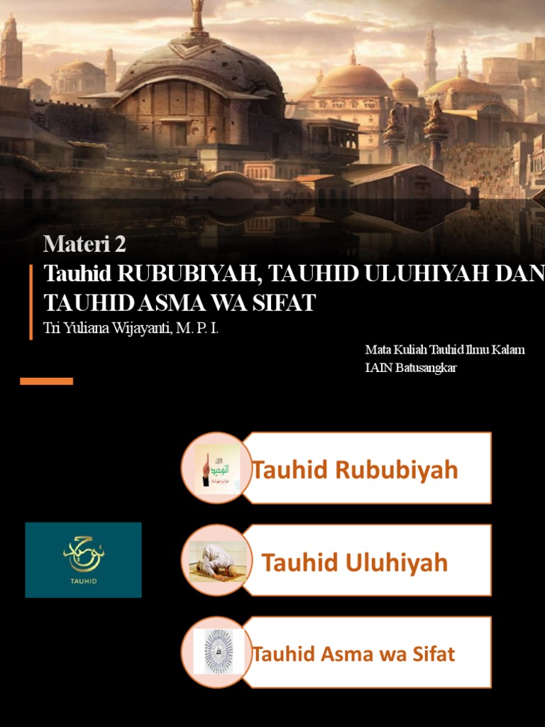 Pemahaman Tauhid Rububiyyah dan Uluhiyyah | PDF