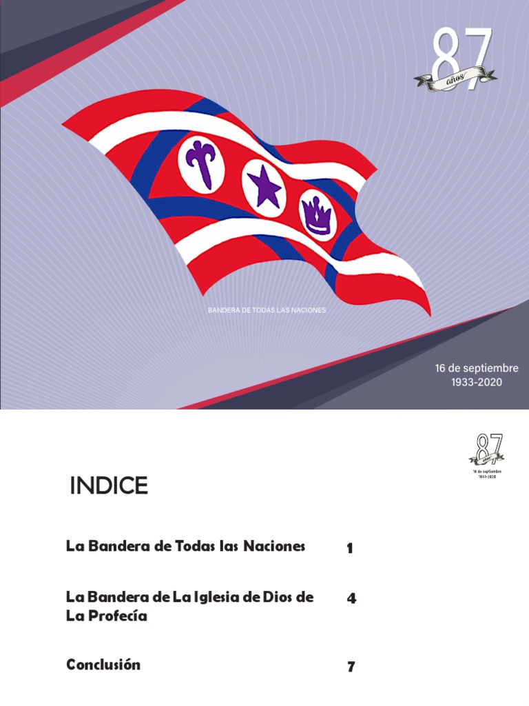 Bandera IDP | Descargar gratis PDF | Jesús | Biblia