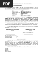 Authorization Letter - Tax Declaration CTC | PDF | Finance & Money ...