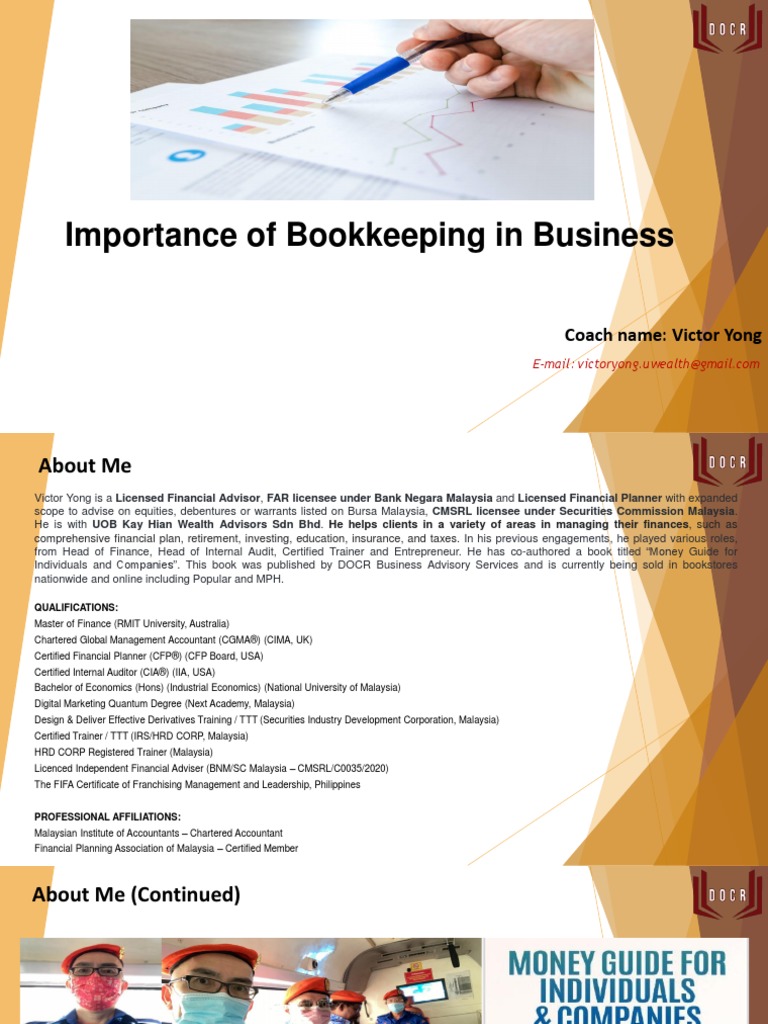 Importance of Bookkeeping in Business | PDF | Accountant | Bookkeeping