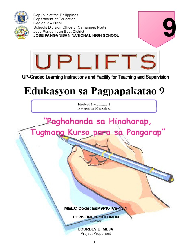 UPLIFT-Q4-M1 (1) | PDF