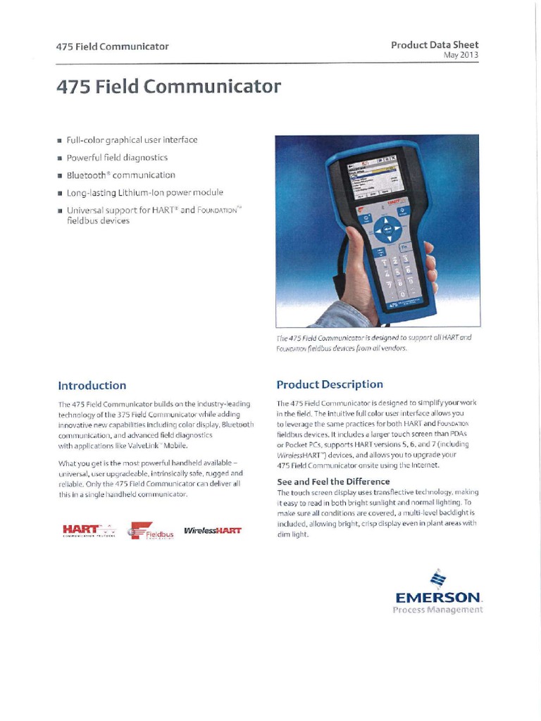 475 Field Communicator - Compressed | PDF