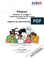 Filipino-3-Quarter-3-Week-3-Masabi-ang-Paksa-o-Tema-ng-Teksto-Kuwento-o-Sanaysay (Autosaved) | PDF