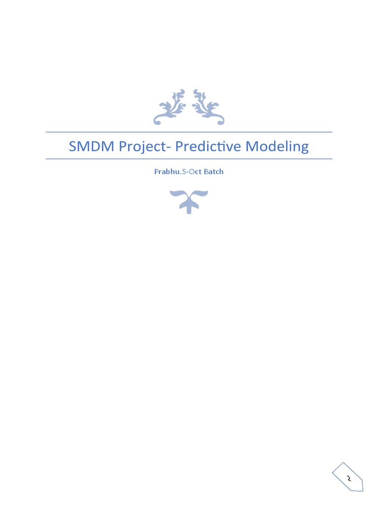 Regression Project | Download Free PDF | Regression Analysis | Receiver Operating Characteristic