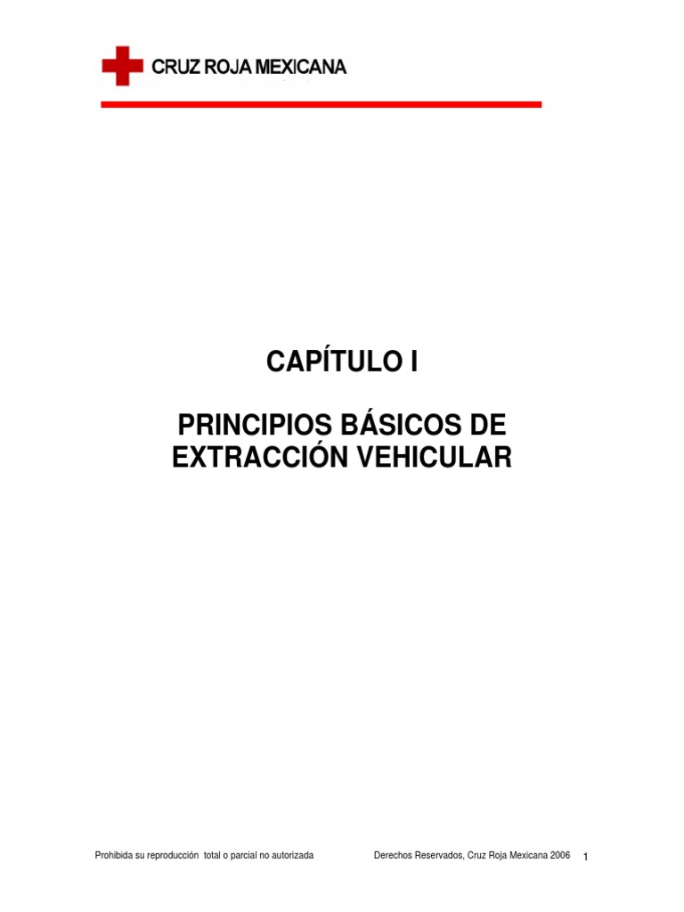Manual Básico de Extracción Vehicular | PDF | Bomba | México