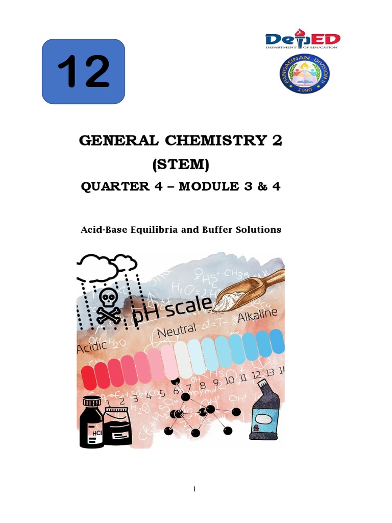 GenChem2-Q4-Module-3&4 | PDF | Buffer Solution | Acid