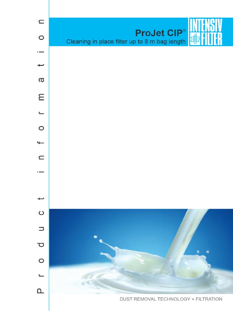 Projet Cip Cleaning in Place Filter Up To 8 M Bag Length Intensiv ...