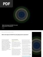 Going Concern Checklist | PDF | Going Concern | Financial Services