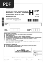 Foundation Tier Formulae Sheet | PDF | Area | Circle