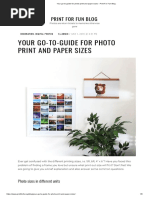 A4 Paper Size in Pixels For Photoshop - Dimensions of A4 Paper in ...