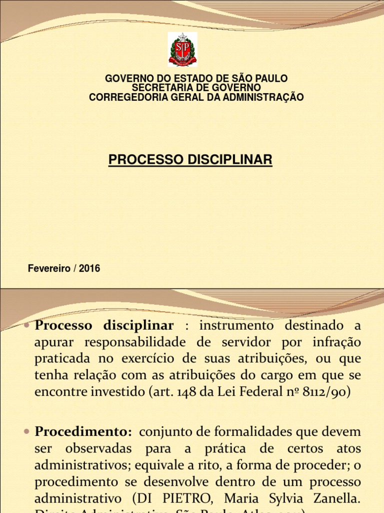 02 - CGA - Processo Disciplinar | PDF | Advogado | Procedimento criminal