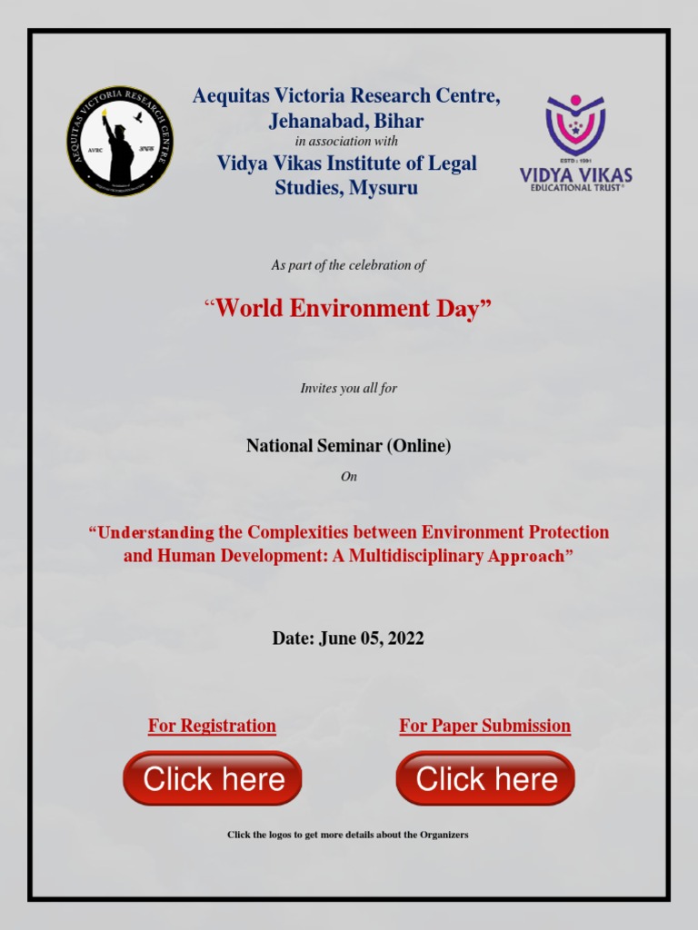 Environment Seminar | PDF | Environmental Policy | Environmental Protection