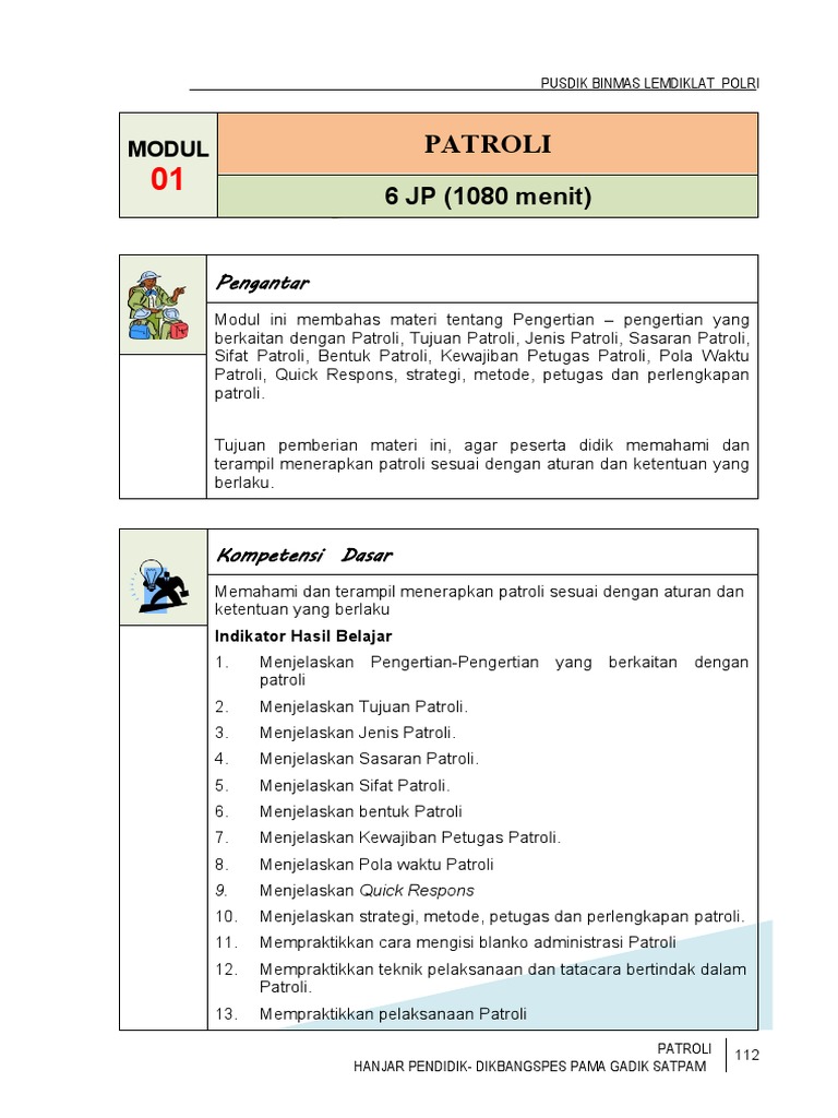 Modul 5 Patroli | PDF