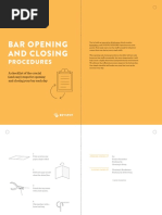 Bar Closing Checklist | PDF