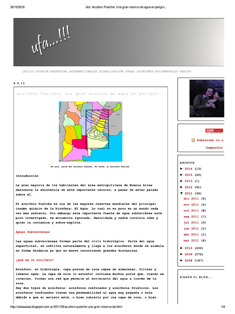 Acuifero Puelche | PDF