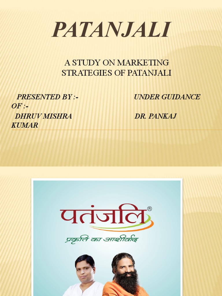 Patanjali-Ppt MAIIN | PDF | Ayurveda | Brand
