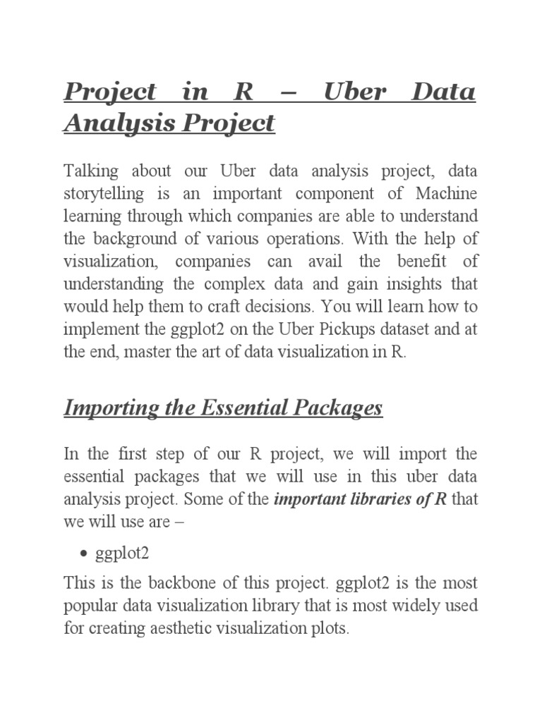 PROJECT IN R | PDF | Data | Screenshot