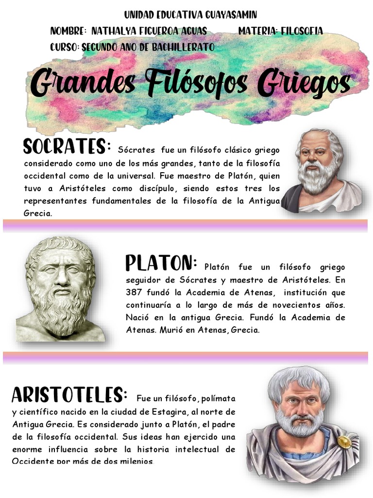 Filosofos Griegos | PDF