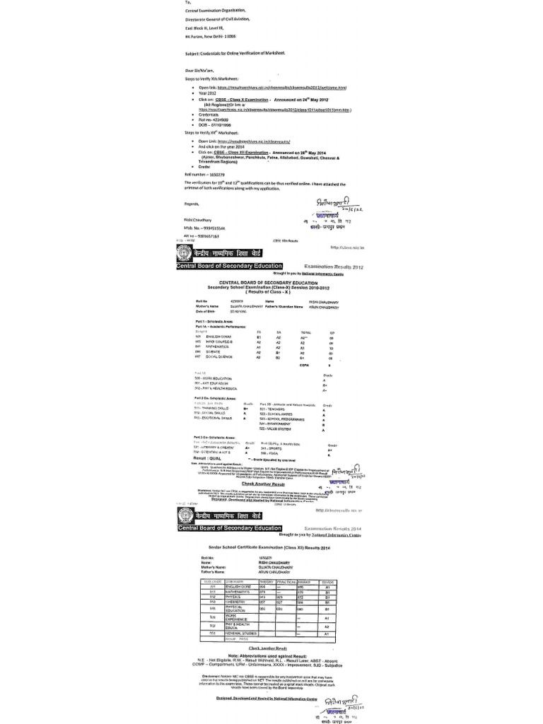 Verification Certificate For Dgca Pdf
