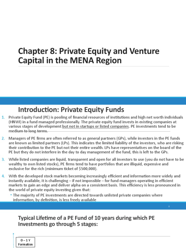 Chapter 9 Private Equity and Venture | PDF | Venture Capital ...