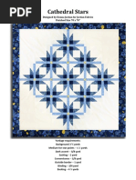 Friendship Braid Table Runner Pattern | PDF | Patchwork | Seam (Sewing)