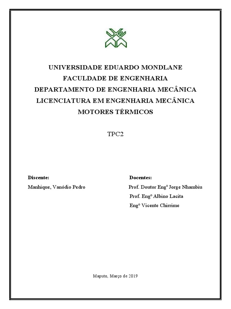 TPC2 | PDF | Quantidade | Química Física