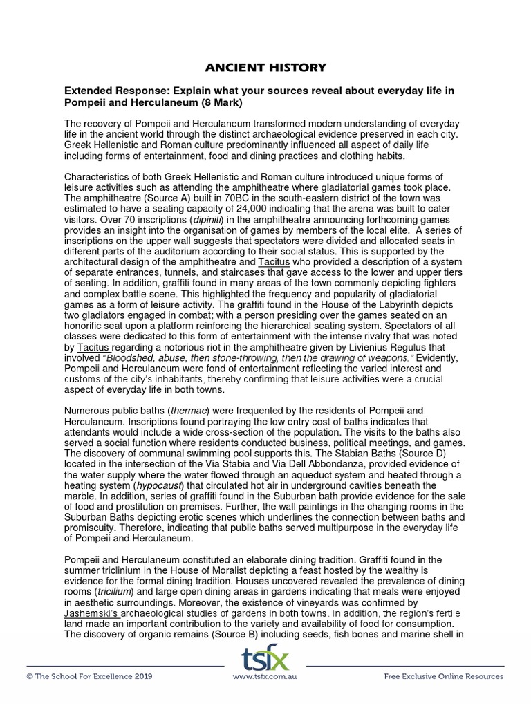 Extended Response: Explain What Your Sources Reveal About Everyday Life ...