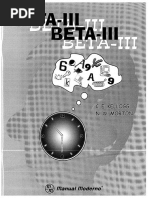 Beta III - Manual de Aplicación | PDF