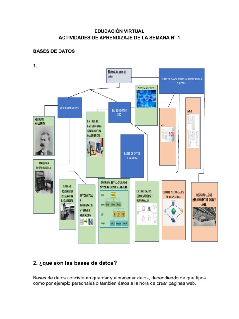 Actividad Semana 2 Base de Datos | PDF | Bases de datos | Mi sql