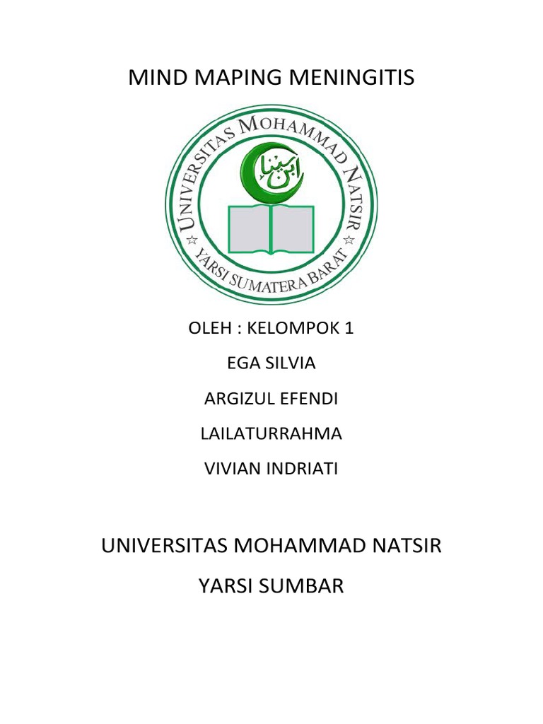 Mind Maping Meningitis | PDF