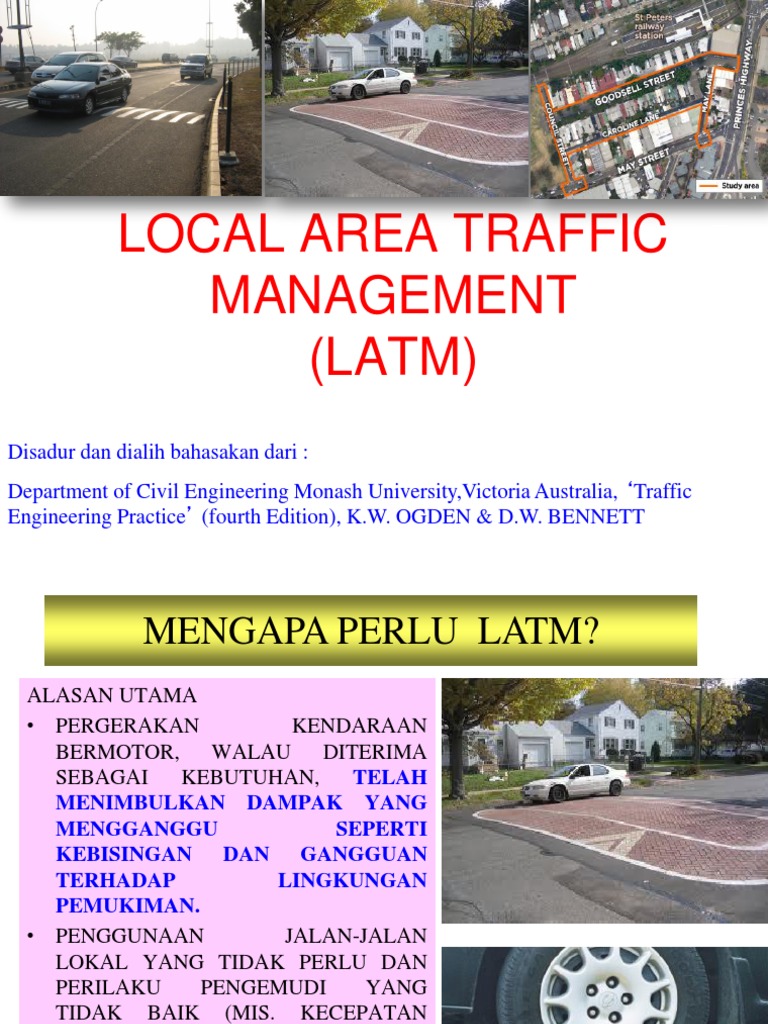 Local Area Traffic Management (LATM) | PDF