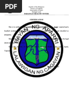 Brgy. Permit To Disco | PDF