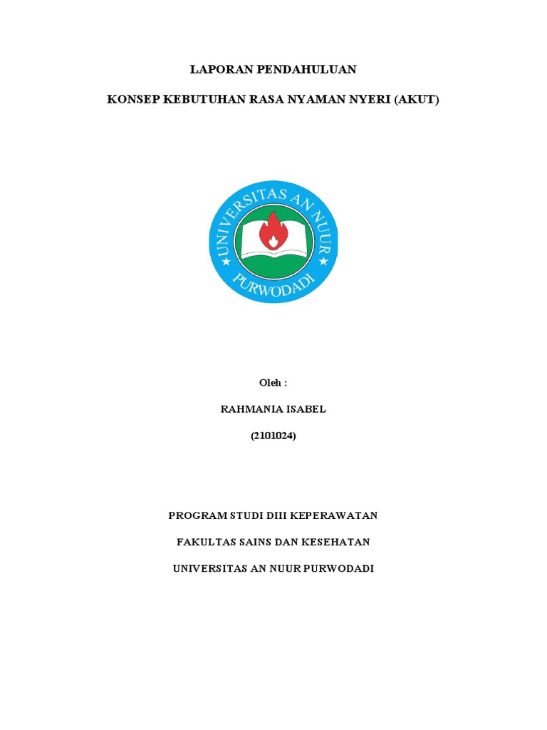 Kebutuhan Nyaman dan Nyeri Akut | PDF | Pengembangan Diri | Kesehatan ...