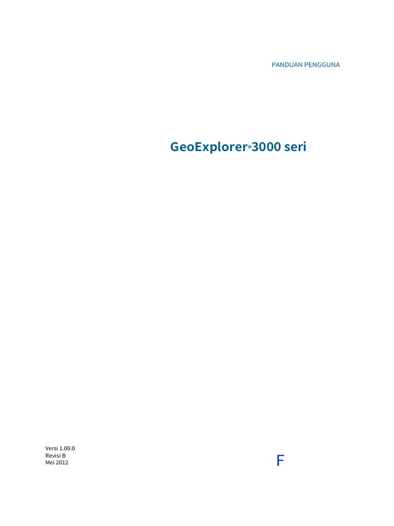 3000 Series (001-062) Indonesia | PDF