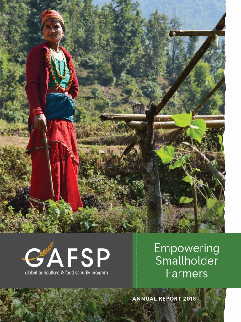 GAFSP 2018 Annual Report: Supporting Farmers | PDF | Food Security ...