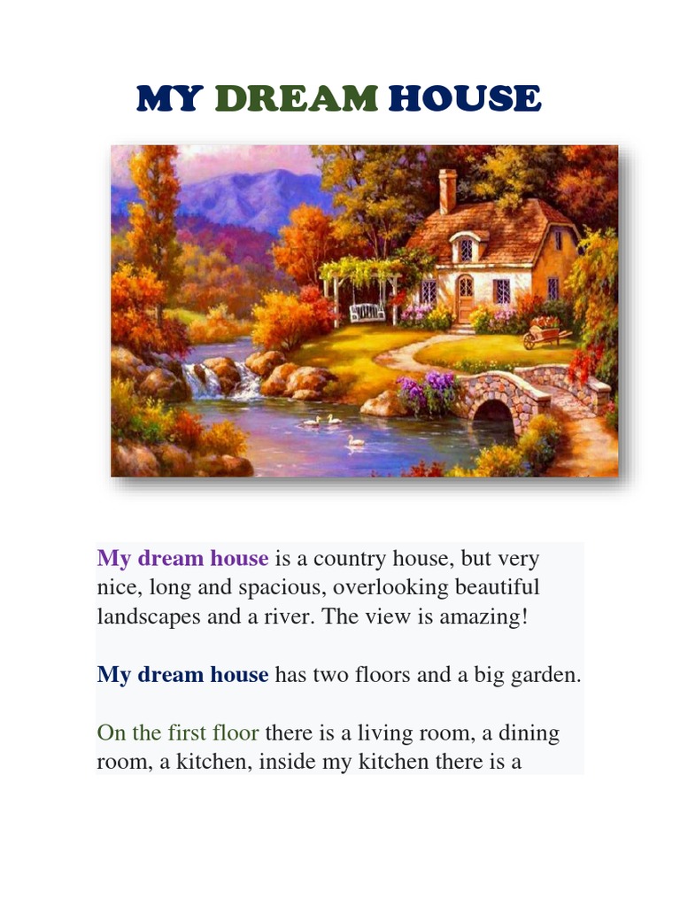 My Dream House | PDF