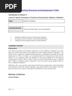 Writing Formal Sentence Definitions | PDF | Definition | Sentence ...