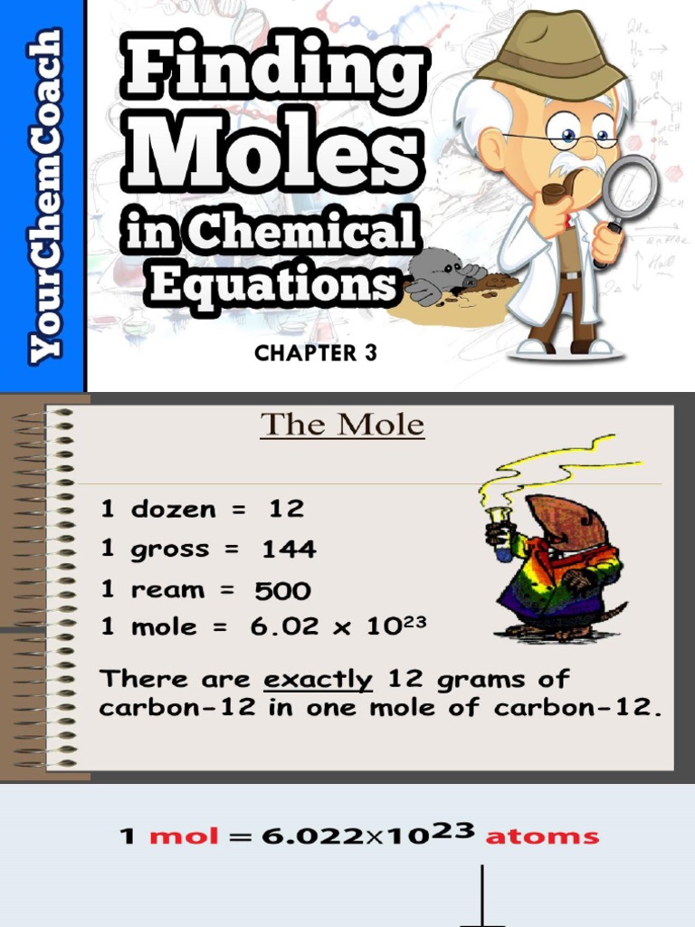 Chapter 3 - Moles and Equations | PDF | Wellness