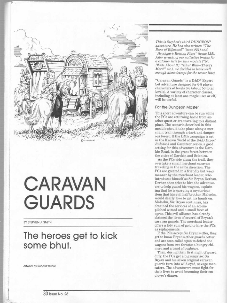 Caravan Guards | PDF