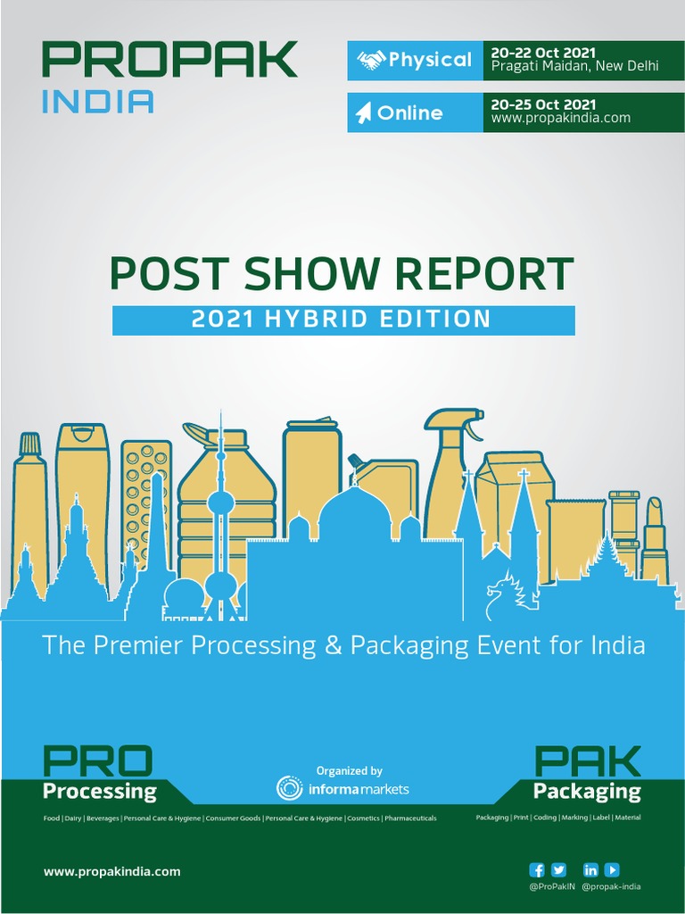 Post Show Report: 2021 Hybrid Edition | PDF | Packaging And Labeling ...