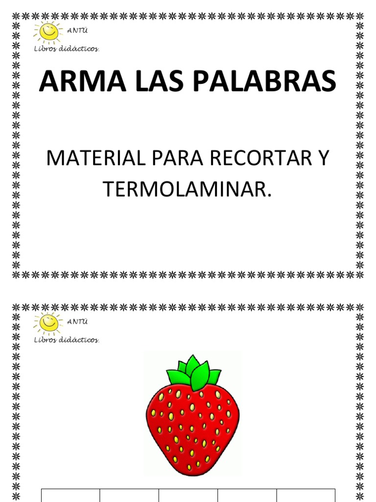 Arma Las Palabras | PDF