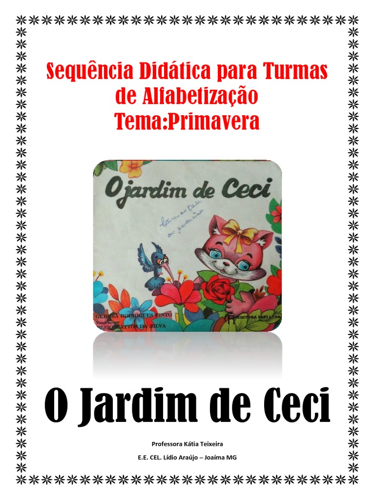 Sequencia Didática Primavera o Jardim de Ceci | PDF | Casa e Jardim