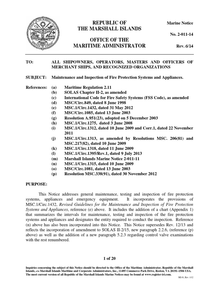 Maintenance & Protection of LSA FFA | PDF | Gases
