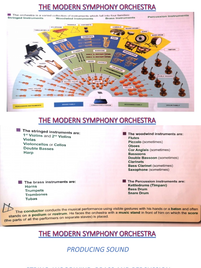 4_The MODERN SYMPHONY ORCHESTRA | PDF | String Instruments | Aerophones