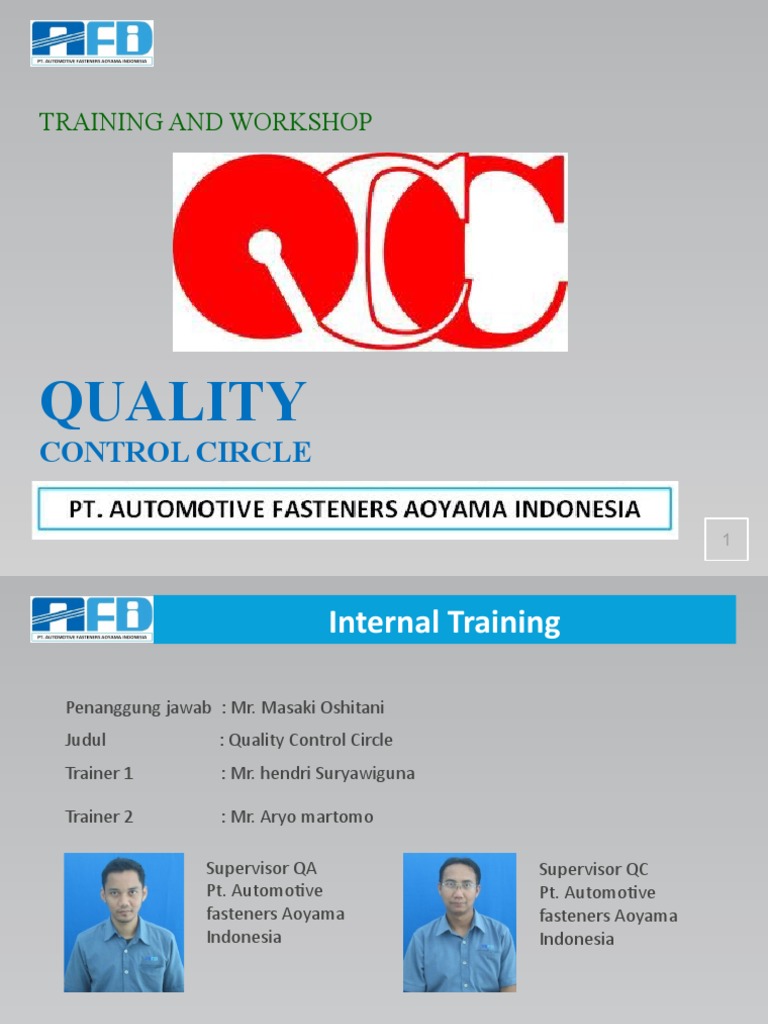 Pelatihan Quality Control Circle | PDF