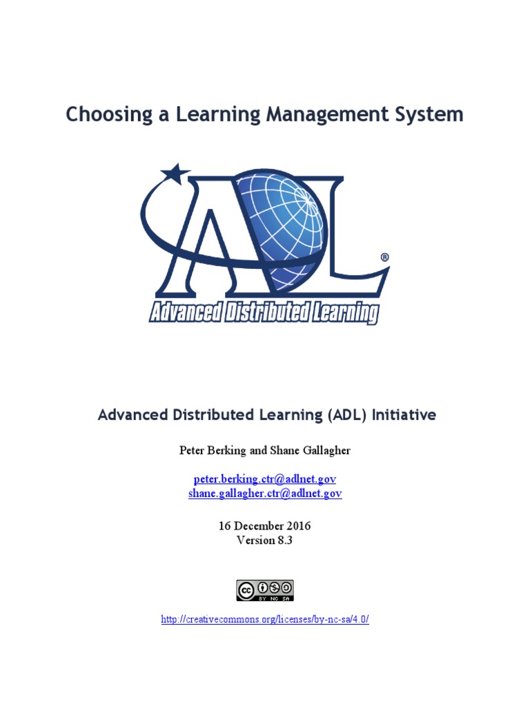 Choosing An Lms | PDF | Educational Technology | Curriculum