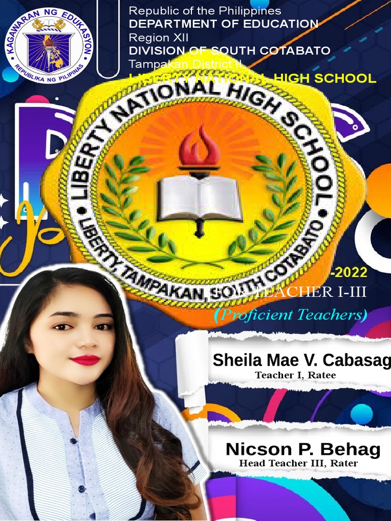 TEMPLATE RPMS For Master Teacher I-IV (Highly Proficient Teachers ...