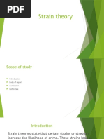 Strain Theory (Merton) | PDF | Deviance (Sociology) | Criminology