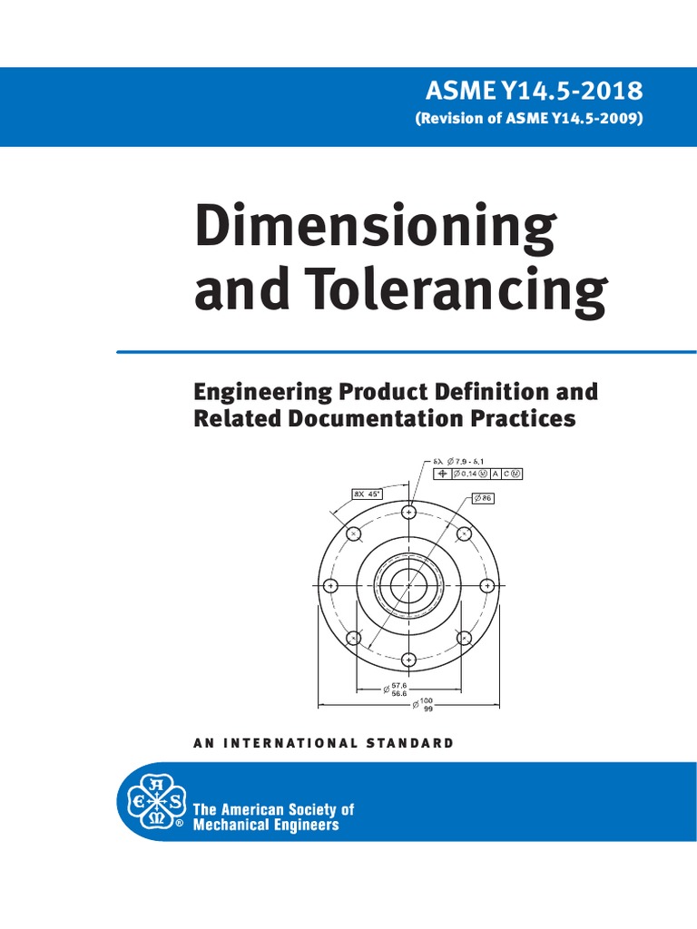 ASME Y14.5 2018 Page1 | PDF